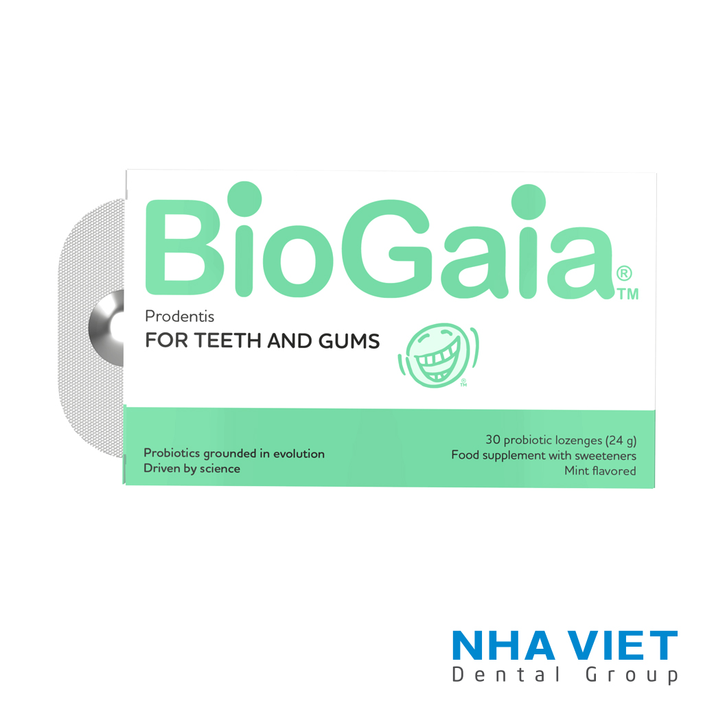 Viên ngậm vi sinh BioGaia ProDentis | Nha Việt Dental