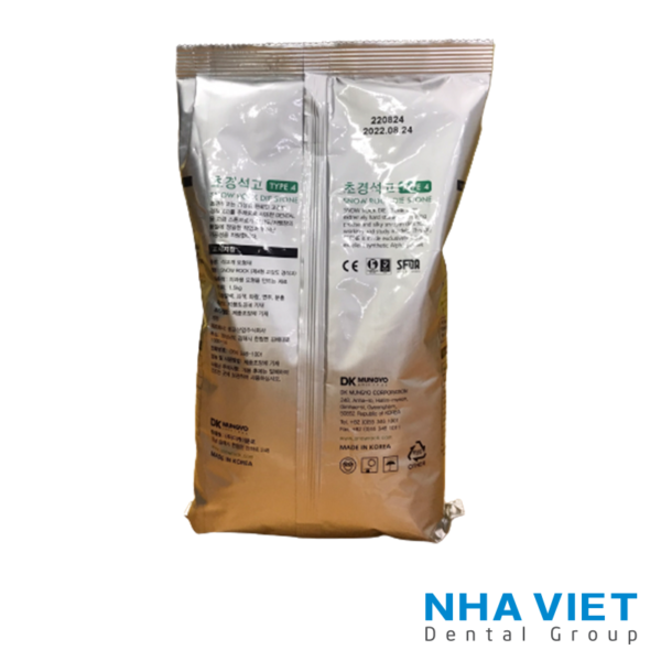 Thạch cao Snow Rock Die Stone (Type 4) - Siêu cứng | Nha Việt Dental